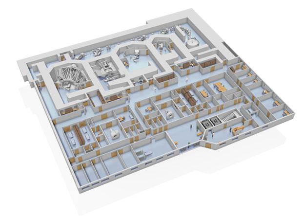 IBA Proton Therapy - Globule Bleu